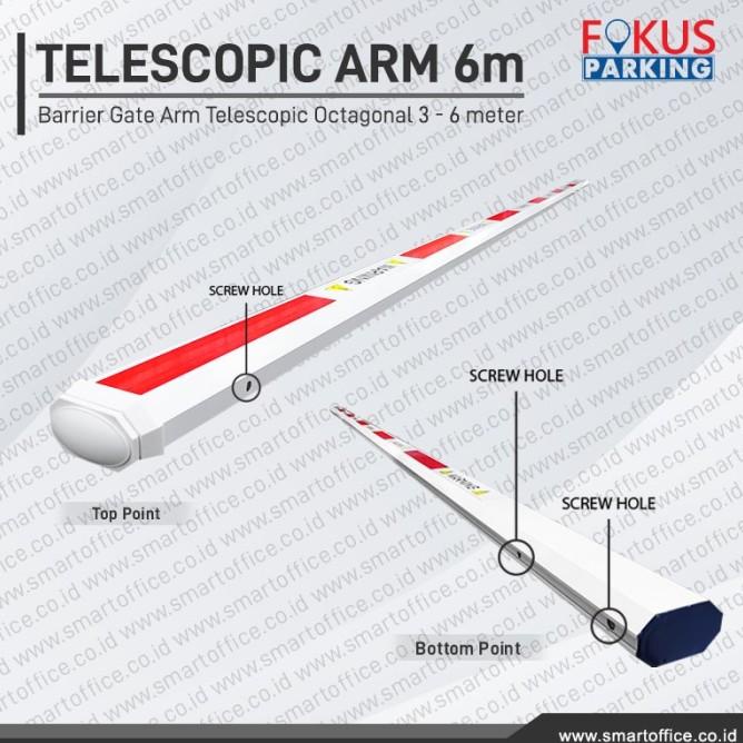 Jual Palang 6 Meter Barrier Gate Mx50 Mx80 Mx90 Teleskopik Arm 3-6 ...
