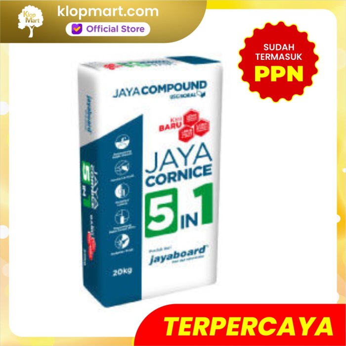 Jual KOMPON / CORNICE COMPOUND JAYABOARD 5IN1 20KG | Shopee Indonesia