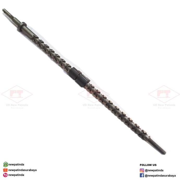 Jual =+=+=+] M-1066 Screw Shaft Extension / Baut As Mesin Potong Kain ...