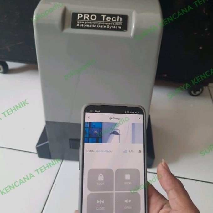 Jual Smart Sliding Gate Pro Tech 1000 Mesin Pintu Pagar Gerbang ...