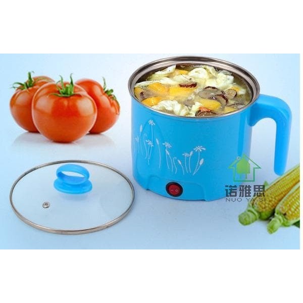 Jual MINI RICE POT 1,6L/ PANCI LISTRIK SERBAGUNA/ MINI COOKER PORTABLE ...