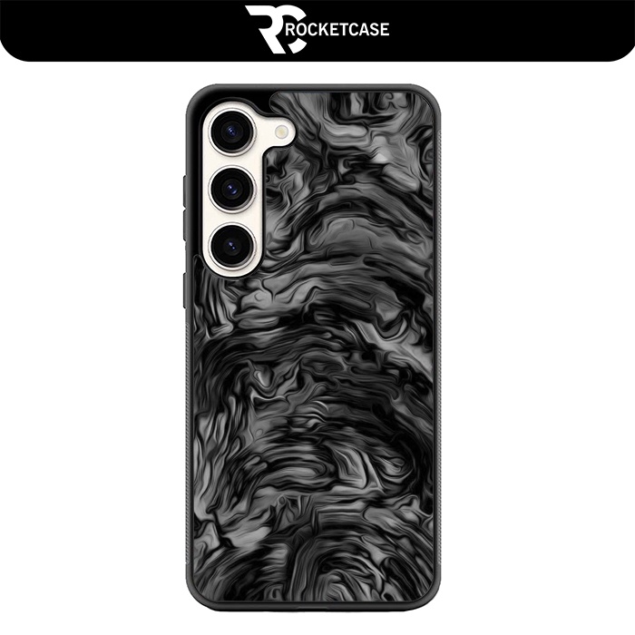 Jual Case Casing Samsung Galaxy S25 S24 S23 S22 S21 S20 FE Plus Ultra Black Marble NV0002 ...