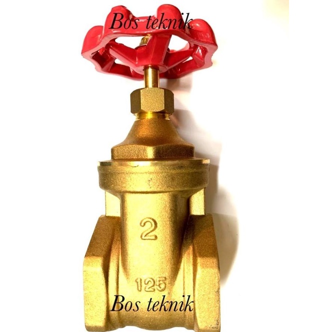 Jual Gate Valve Brass Yuta Kuningan 2 Inch | Shopee Indonesia