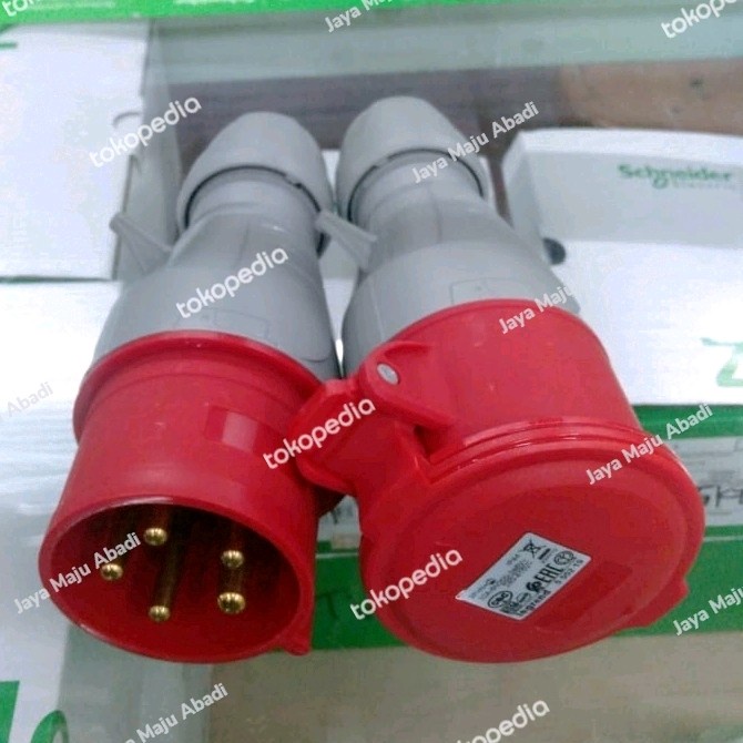 Jual Mobile Socket Legrand 3 Phase 5 Pin 32 A + Plug Komplit | Shopee ...