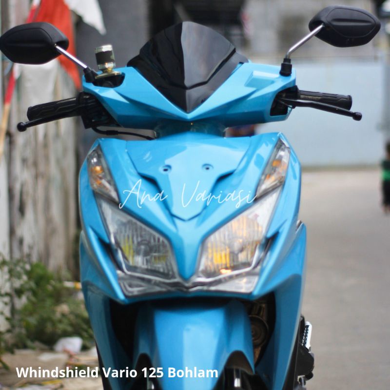 Jual visor vario techno 125 old bening dan smoke - windshield motor ...