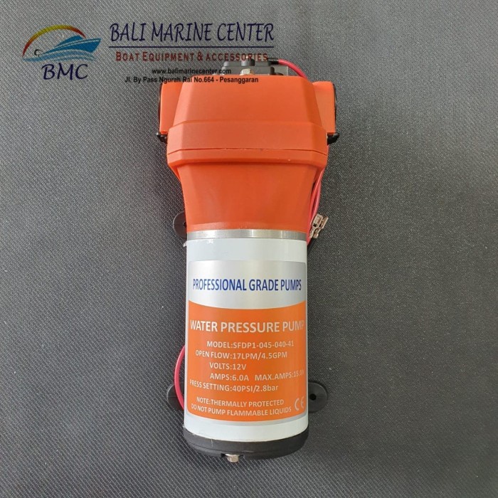 Jual Seamaster Pompa Air 4.5GPM 12V / Water Pump / Perlengkapan Kapal ...