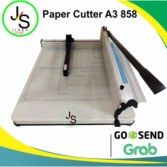 Jual Mesin Thick Layer Paper Cutter A3 858 Alat Pemotong Kertas 1 Rim