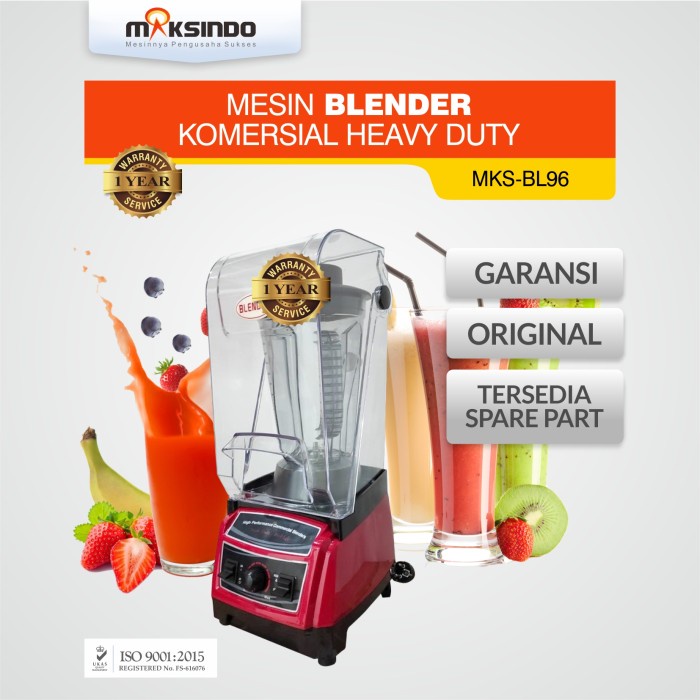 Jual Mesin Blender Komersial Heavy Duty Bl96 | Shopee Indonesia