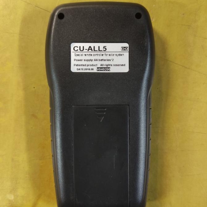 Jual Remote SRNE Solar Charge Controller CU-ALL5 Remote for SCC SRNE ...