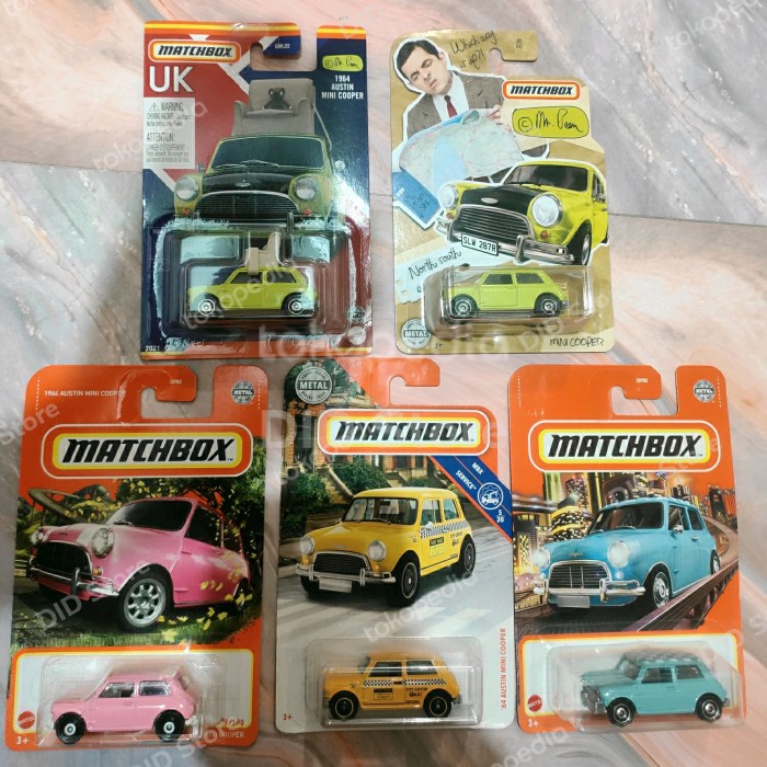 Jual matchbox 1964 austin mini cooper (matchbox mr bean) | Shopee Indonesia