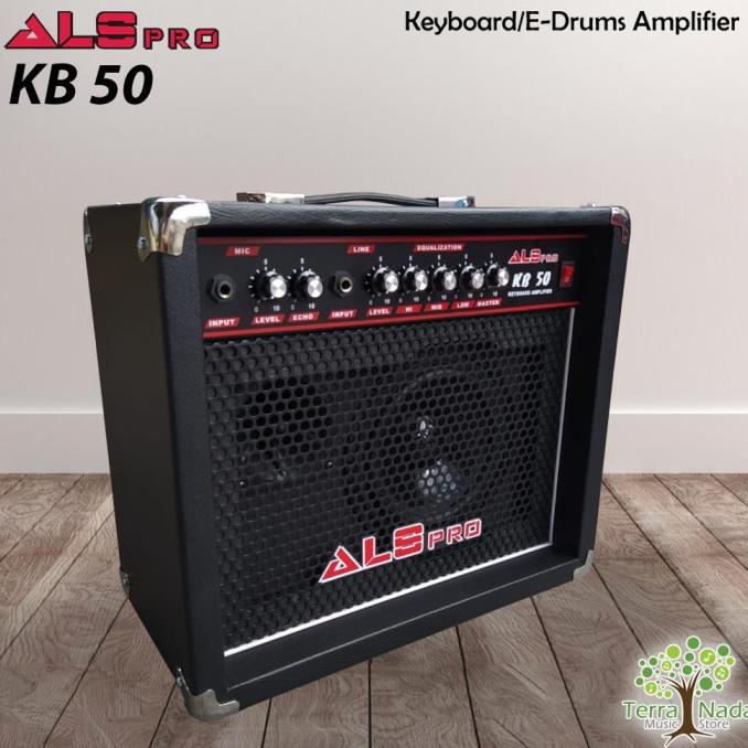 Jual Ampli Als Pro Kb 50 / Kb50 Amplifier Drum Elektrik - Keyboard | Shopee Indonesia