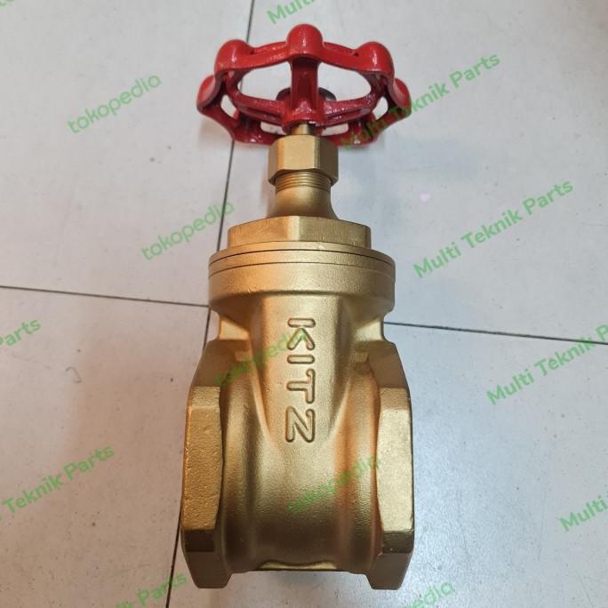 Jual Gate Valve Kuningan Kitz 3" (Inch) | Shopee Indonesia