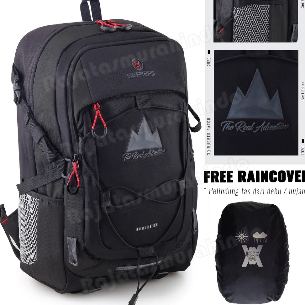 Jual idAa1A9 RTM - Tas Ransel Gear Bag - The Real Adventure .PTS Laptop ...