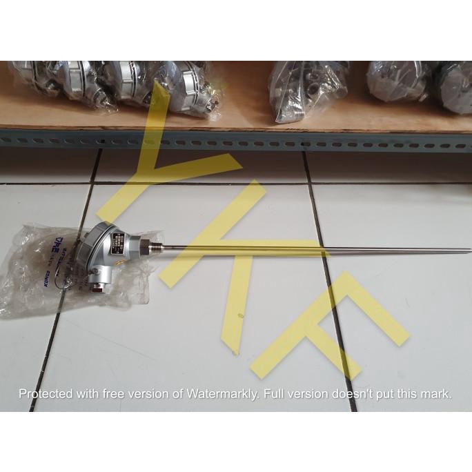 Jual THERMOCOUPLE RTD PT100 TEMPERATUR SENSOR KONICS 8 x 500mm NPT3/8 ...