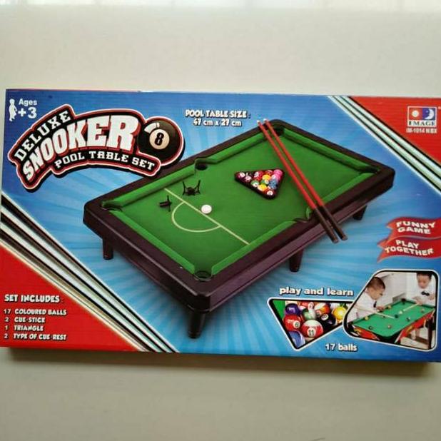 Jual UDI365 mainan biliard mini / bola billiard / meja biliyar kecil ...