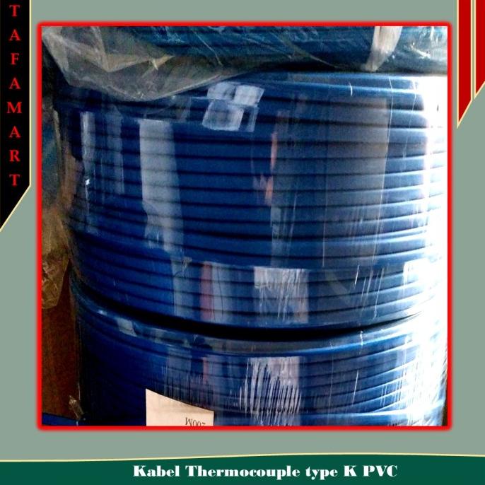 Jual Kabel thermocouple type K serabut isolasi PVC 2 x 7/0,3mm | Shopee ...