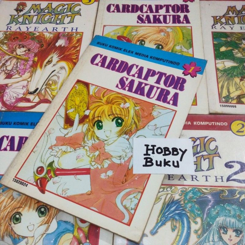 Jual Komik Clamp Cardcaptor Sakura Magic Knight Rayearth Angelic Layer Si Wajah Misterius ...