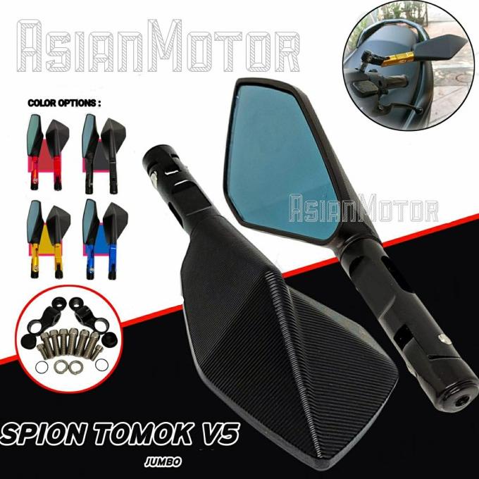 Jual Magic Spion Tomok V5 Full CNC/ Spion Tomok V5 Lipat Cnc Universal ...