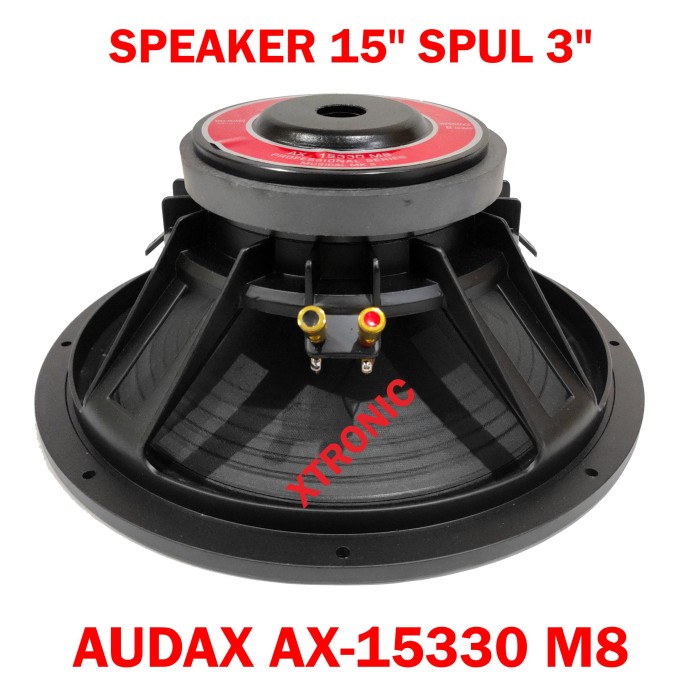 Jual Speaker Audax Ax 15330 M8 Speaker 15Inch Ax15330 Fr 15 Inch Original | Shopee Indonesia