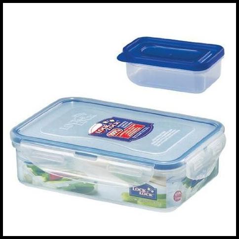 Jual Baru!! Locknlock - Tempat Makan Rectangular Short 550Ml | Shopee Indonesia