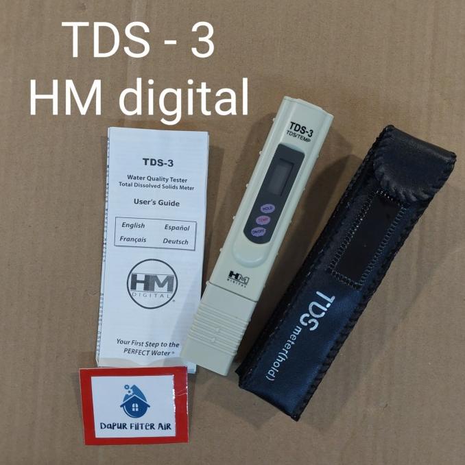 Jual _^_^_^] TDS -3 HM Digital / Alat ukur TDS Original - Reverse ...