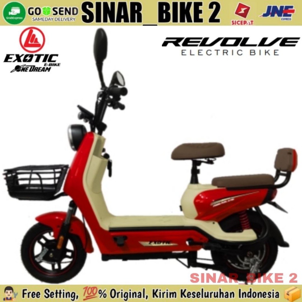 Jual Sepeda Listrik Exotic Revoe 500 Watt Electric E Bike By Pacific ...