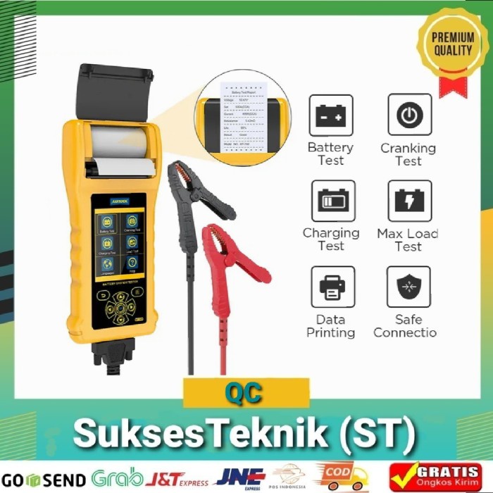 Jual Battery Tester Analizer Baterai Aki Printer Autool BT 760 6-30V ...