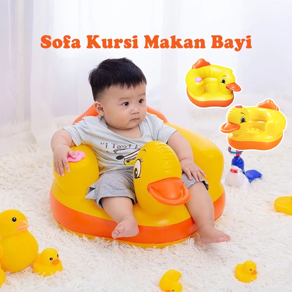 Jual Edden Sofa kursi makan bayi belajar duduk balon baby chair Musik ...