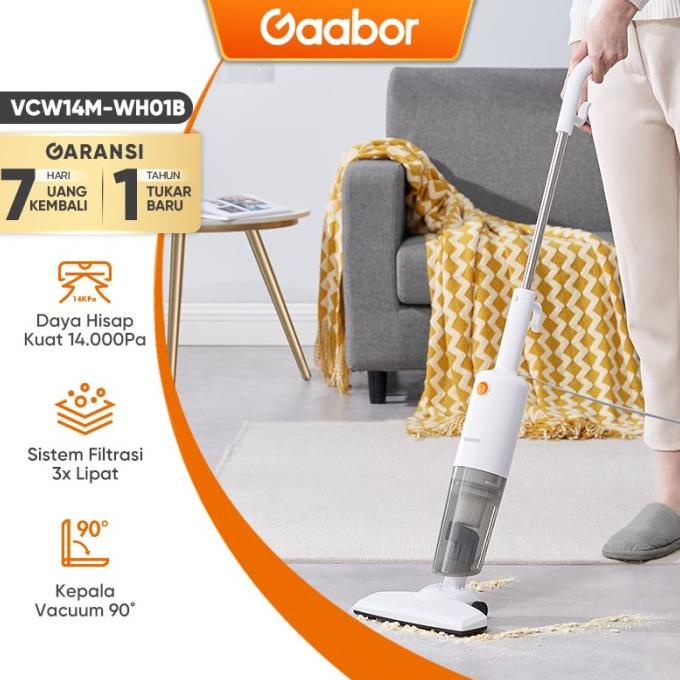 Jual Gaabor Vacuum Cleaner 2 in 1 Portable Kapasitas 1.2 Liter | Shopee ...