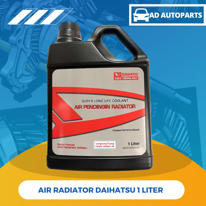 Jual Bestseller Air Radiator Coolant Daihatsu Super Long Life 1 L ...