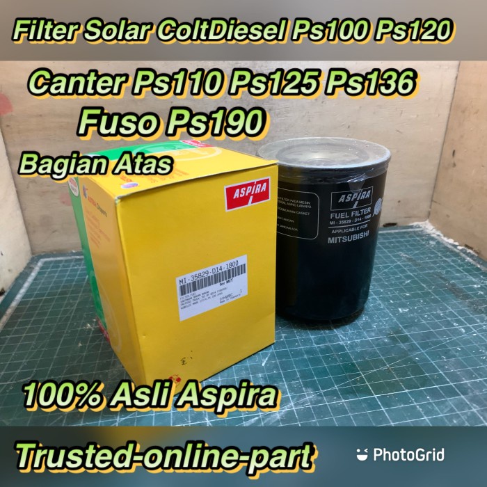 Jual FILTER SOLAR PS CANTER 100% ASLI ASPIRA SARINGAN (MODEL TINGGI ...