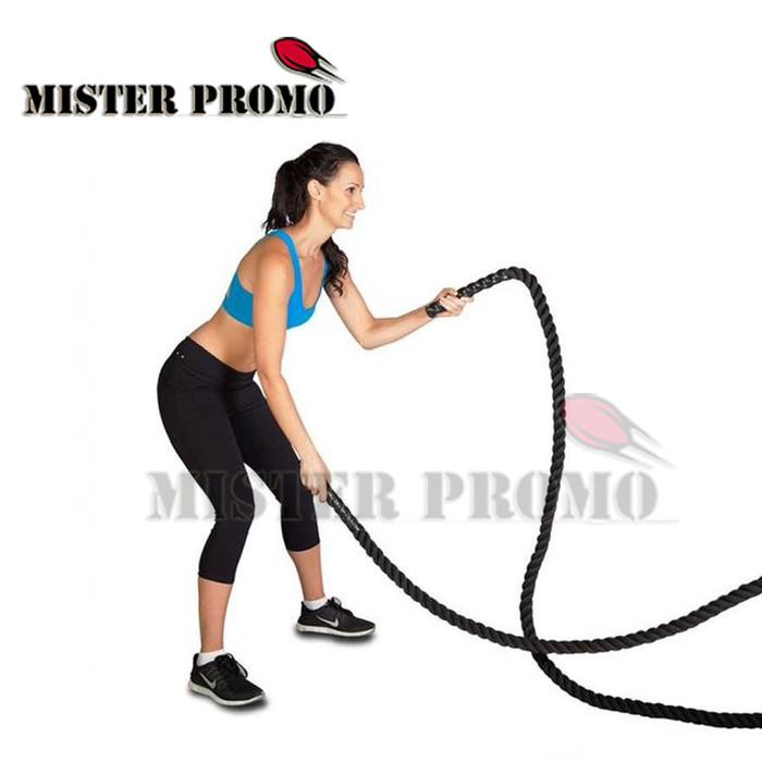 Jual Battle Rope Body Gym 9 Meter I Tali Fitness Battling Ropes ROX ...