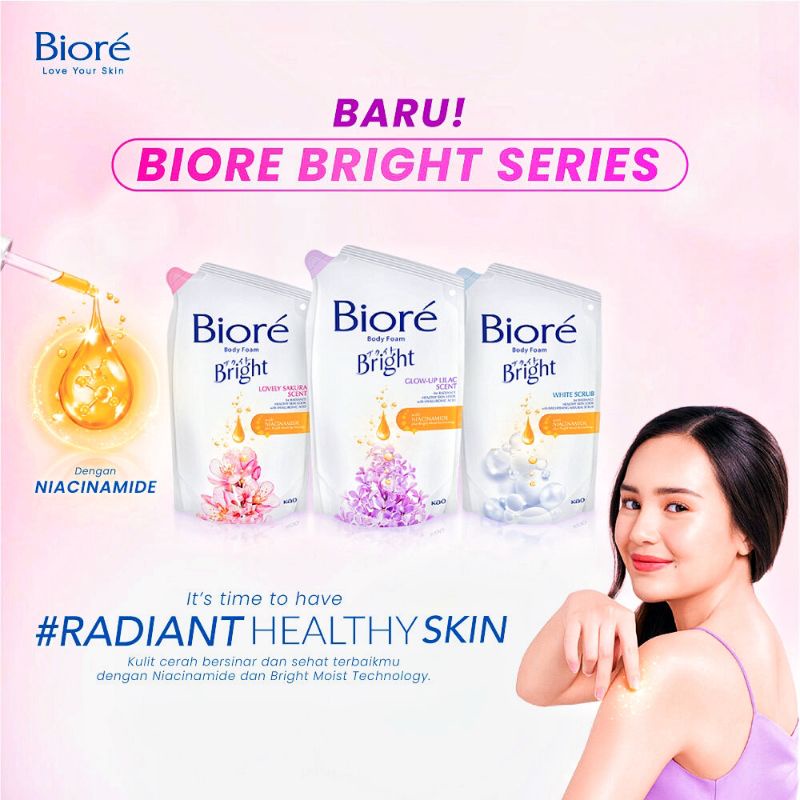 Jual Biore Bright 400ml | Shopee Indonesia