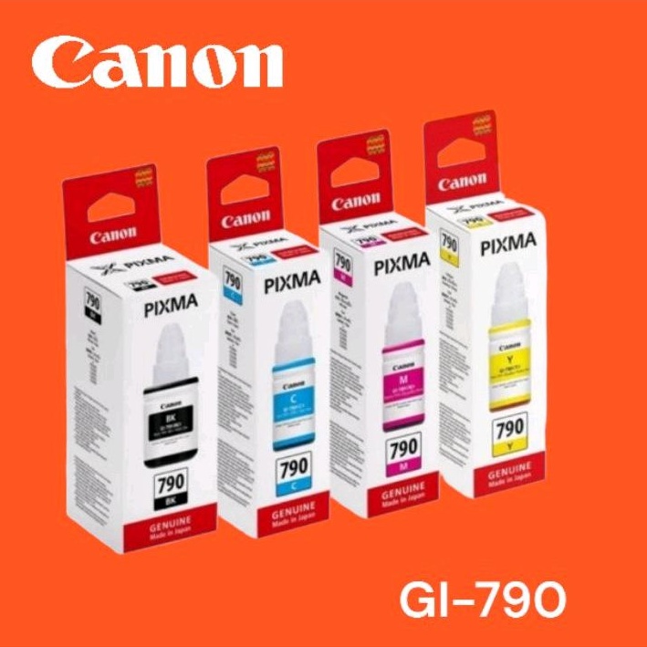 Jual Tinta Canon GI-790 Original (1Set) G1010 G2010 G3010 | Shopee ...