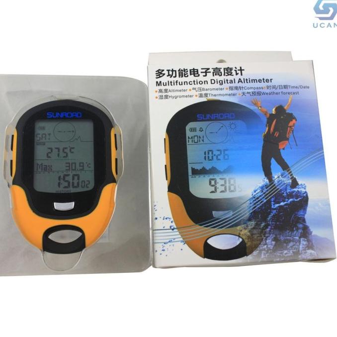 Jual Sunroad Fr500 Multifungsi Lcd Digital Altimeter Barometer Kompas ...
