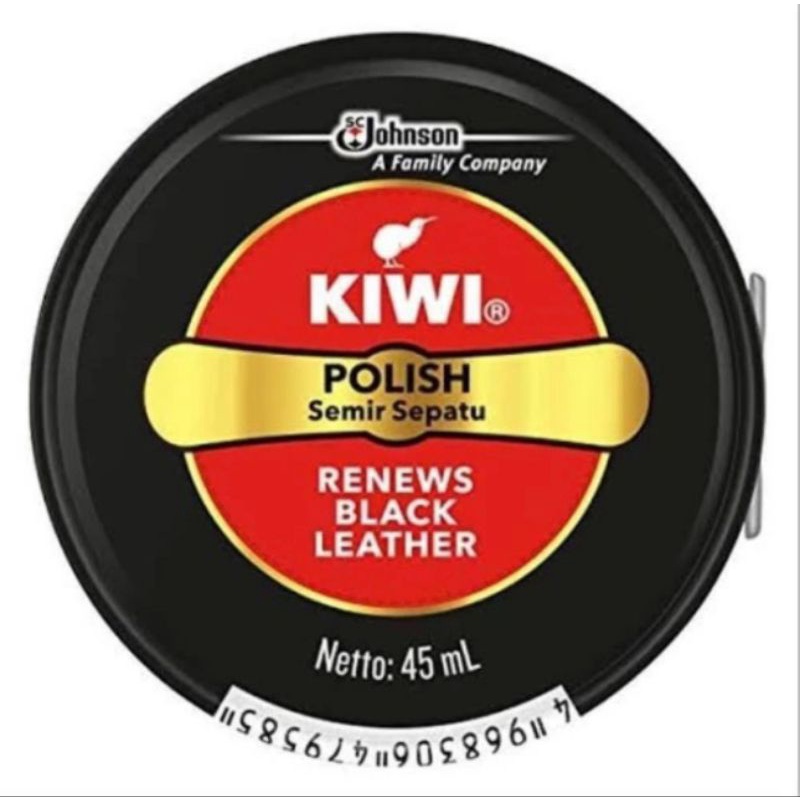 Jual kiwi Polish semir sepatu hitam dan ckt 45ml | Shopee Indonesia