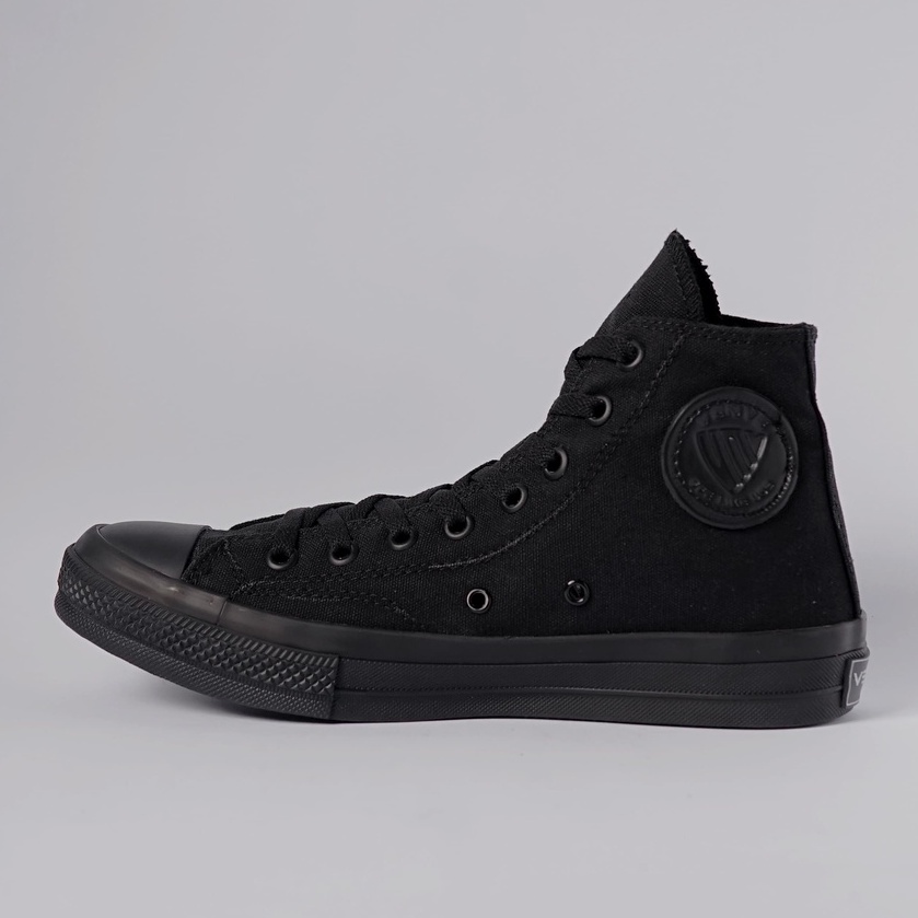 Jual Sepatu Venve 70s Full Black High | Shopee Indonesia