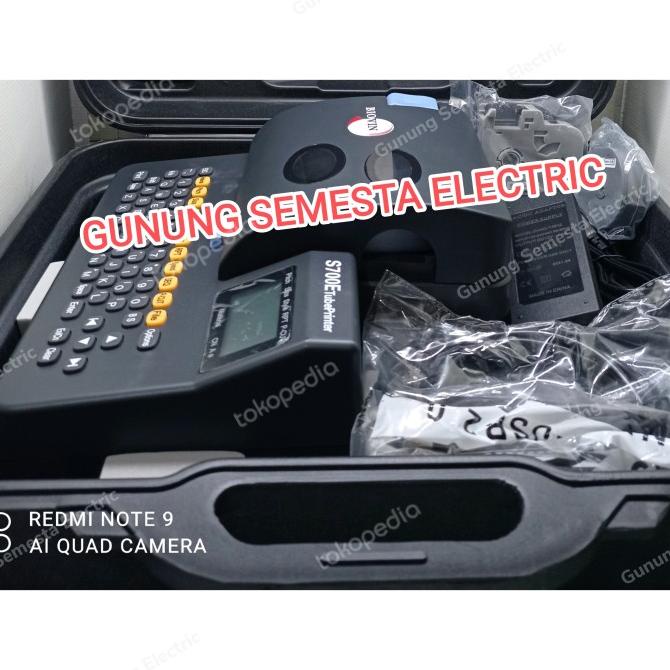 Jual Mesin Print Cetak Marker Tube Biovin S700E Untuk Omt Kabel Marker ...
