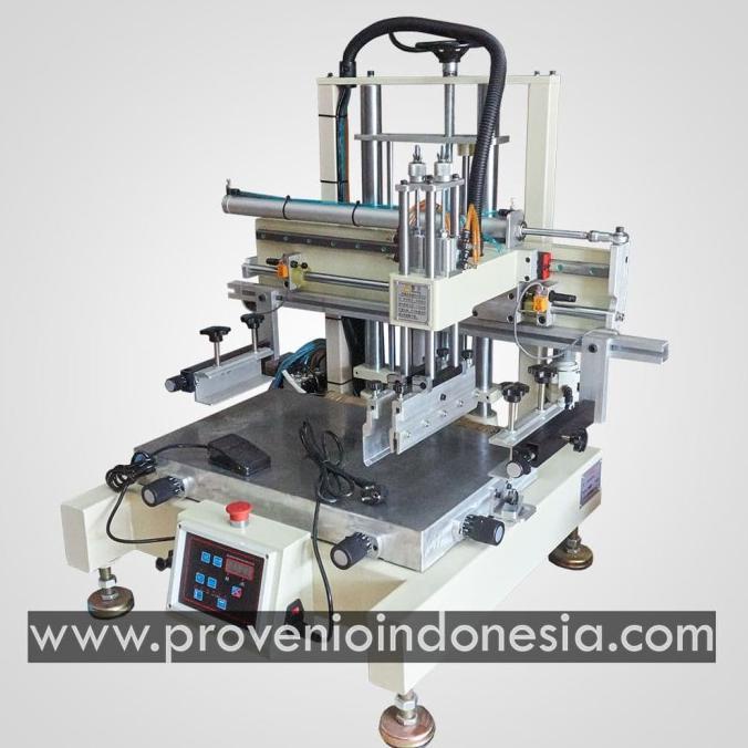 Jual Mesin Sablon Otomatis Meja Cetak Plastik Kertas Kain Kaos 35X45 Cm ...