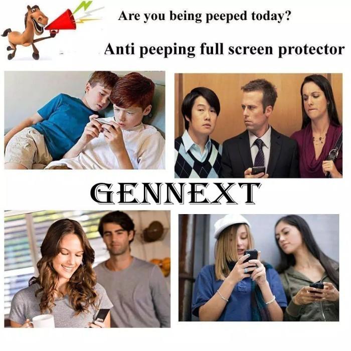 Jual TERLARIS TEMPERED GLASS PRIVACY ANTI SPY FULL GLUE IPHONE 12 12PRO ...