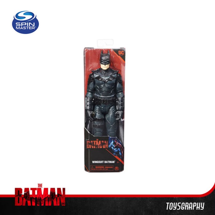 Jual The Batman Movie 12" Wingsuit Batman Full Artikulasi Figure Titan ...