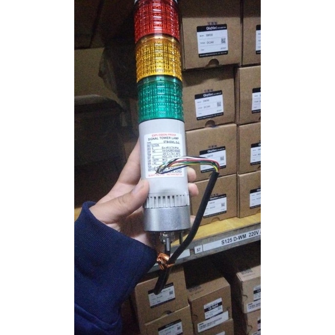 Jual Explosion Proof Led Tower Light Stb45Ml-Ex-3-24-Rag Qlight Ip54 ...