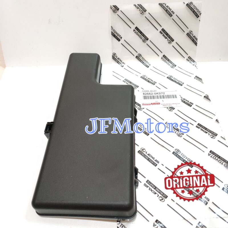 Jual Cover Fuse Box Tutup Box Sekring Innova Fortuner Hilux Original ...