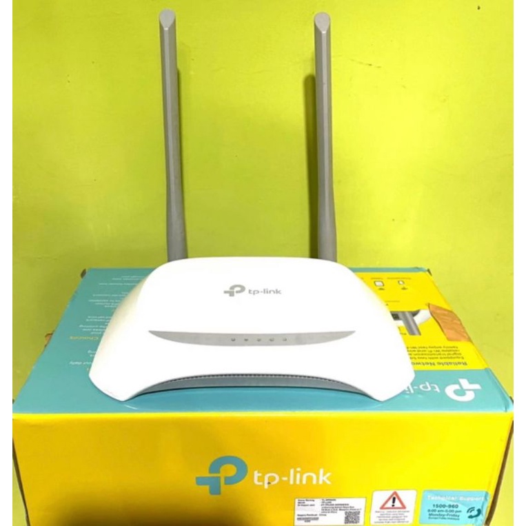 Jual Router TP-LINK EN020-F5 Like New Plus Adaptor | Shopee Indonesia