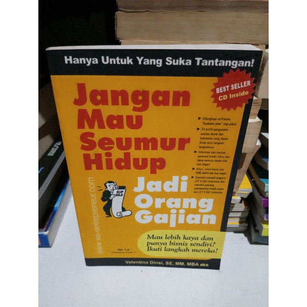 Jual BUKU ORIGINAL - JANGAN MAU SEUMUR HIDUP JADI ORANG GAJIAN | Shopee ... Jual BUKU ORIGINAL - JANGAN MAU SEUMUR HIDUP JADI ORANG GAJIAN | Shopee ...