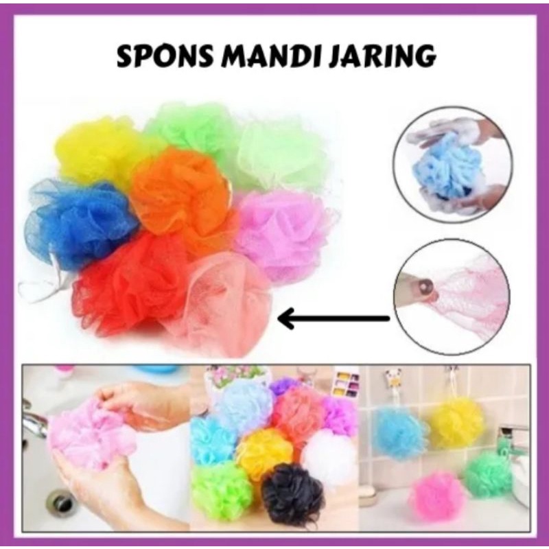 Jual Spons Mandi Jaring | Shopee Indonesia