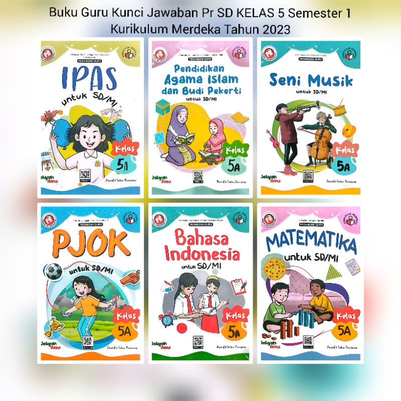 Jual Buku Guru Kunci Jawaban Pr SD KELAS 5 Semester 1 Kurikulum Merdeka Intan pariwara | Shopee ...