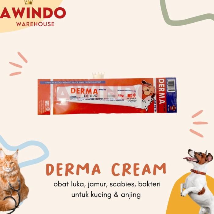 Jual 66 DERMA CREAM - OBAT KULIT P LUKA JAMUR SCABIES FUNGAL KUCING ...