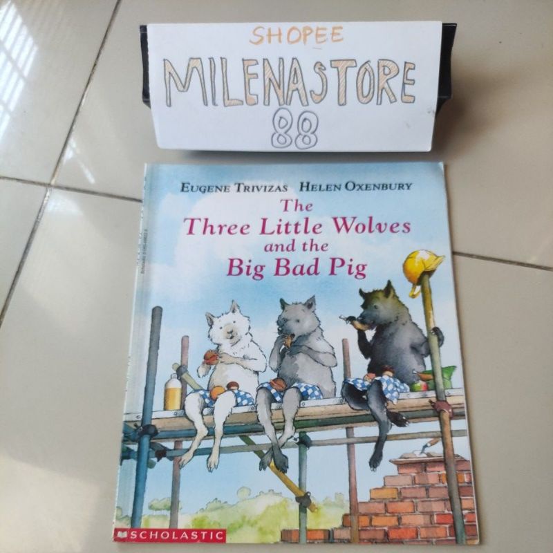 Jual buku anak the three little wolves and the big bad pig | Shopee ...