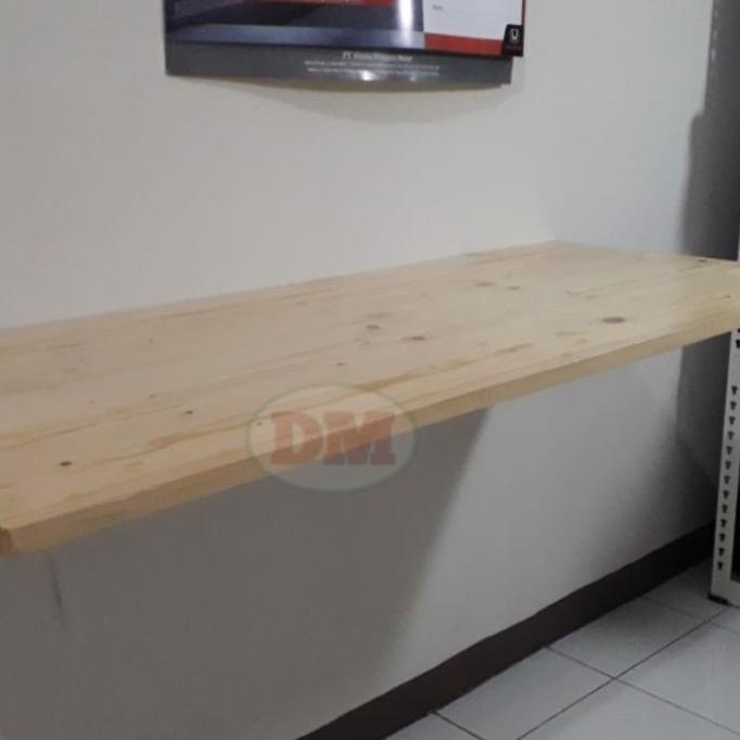 Jual ambalan kayu rak dinding papan sudah di vernes 120x40x2 | Shopee ...